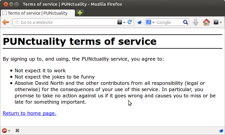 The story of PUNctuality | David North